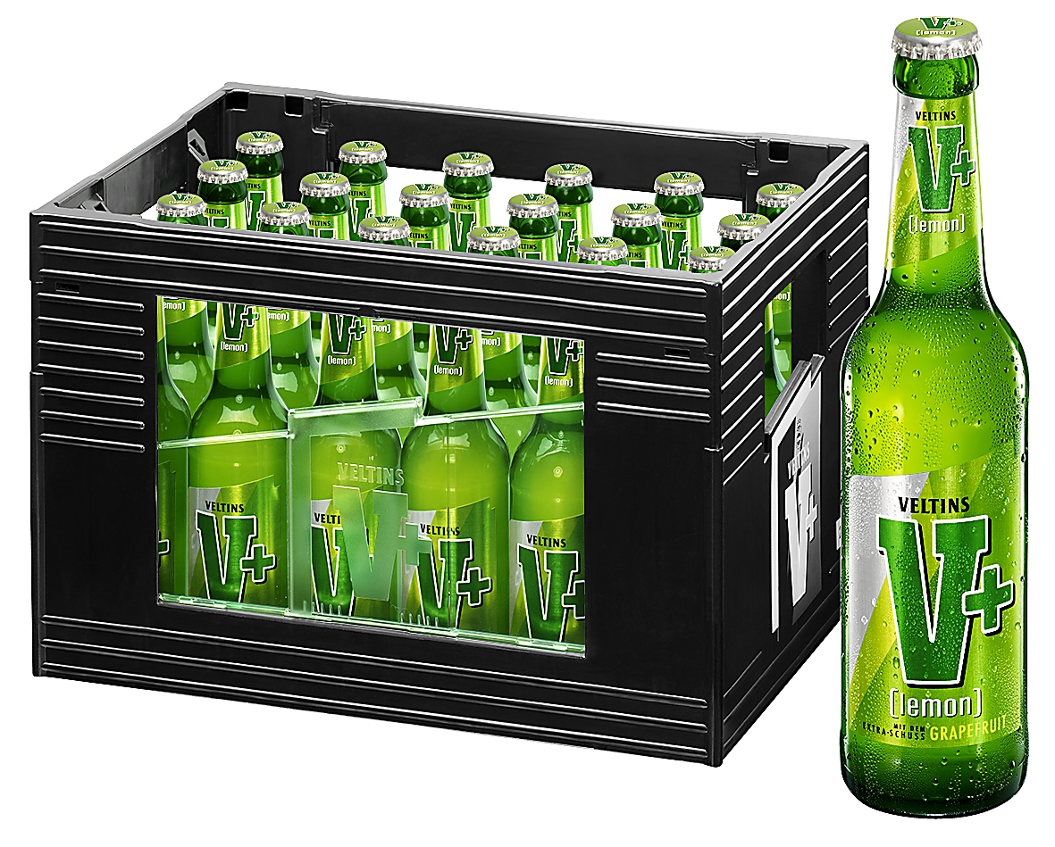 Veltins V+ Lemon 24x0,33l (+Pfand 3,42€) | Bier | Produkte | Getränke Taxi