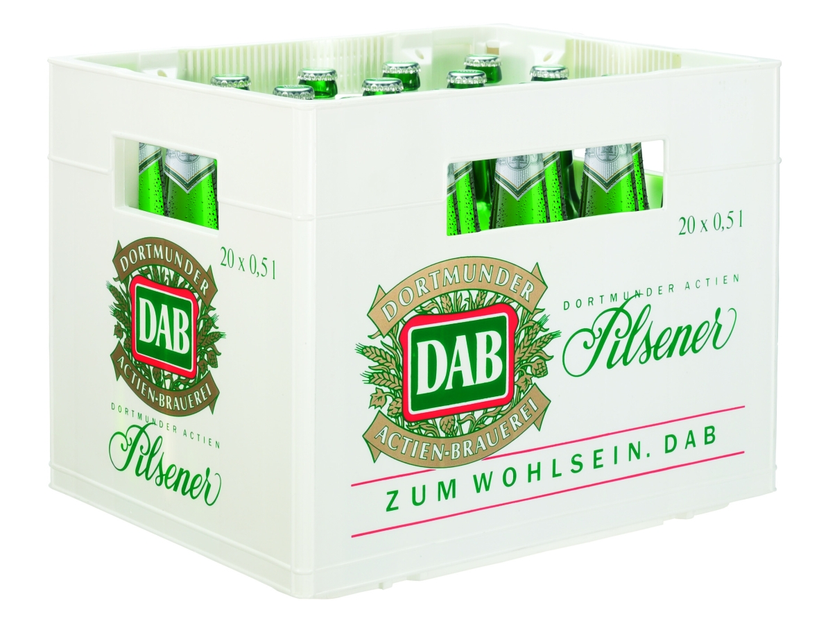 DAB Pils 20x0,5l (+Pfand 3,10€) | Bier | Produkte | Getränke Taxi