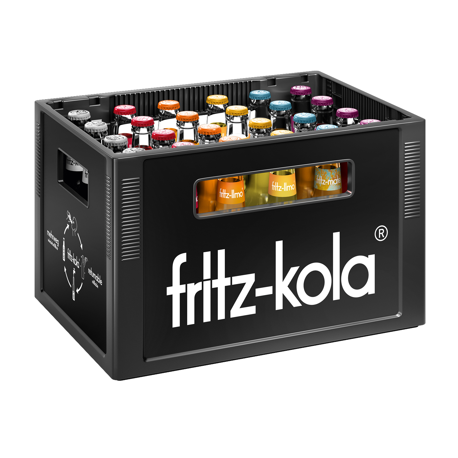 Fritz verschiedene Sorten 24x0,33l (+Pfand 3,42€) | Cola Produkte ...